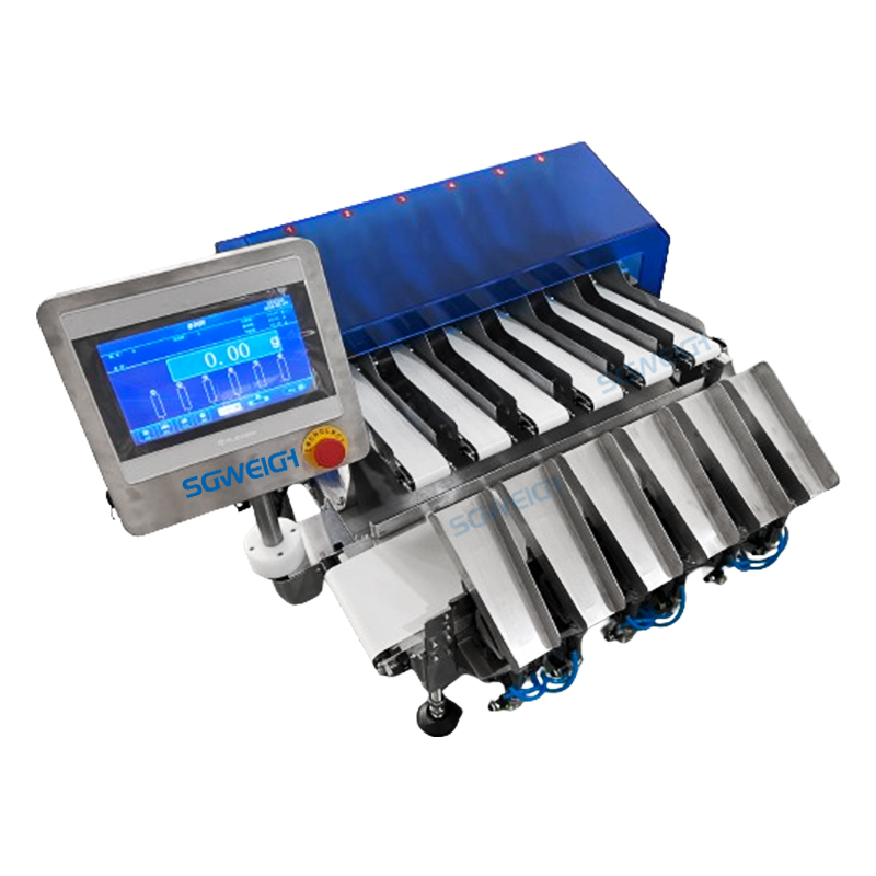 Multi-Line Dynamic Checkweigher for Food Product 6 Lines Inspection ...